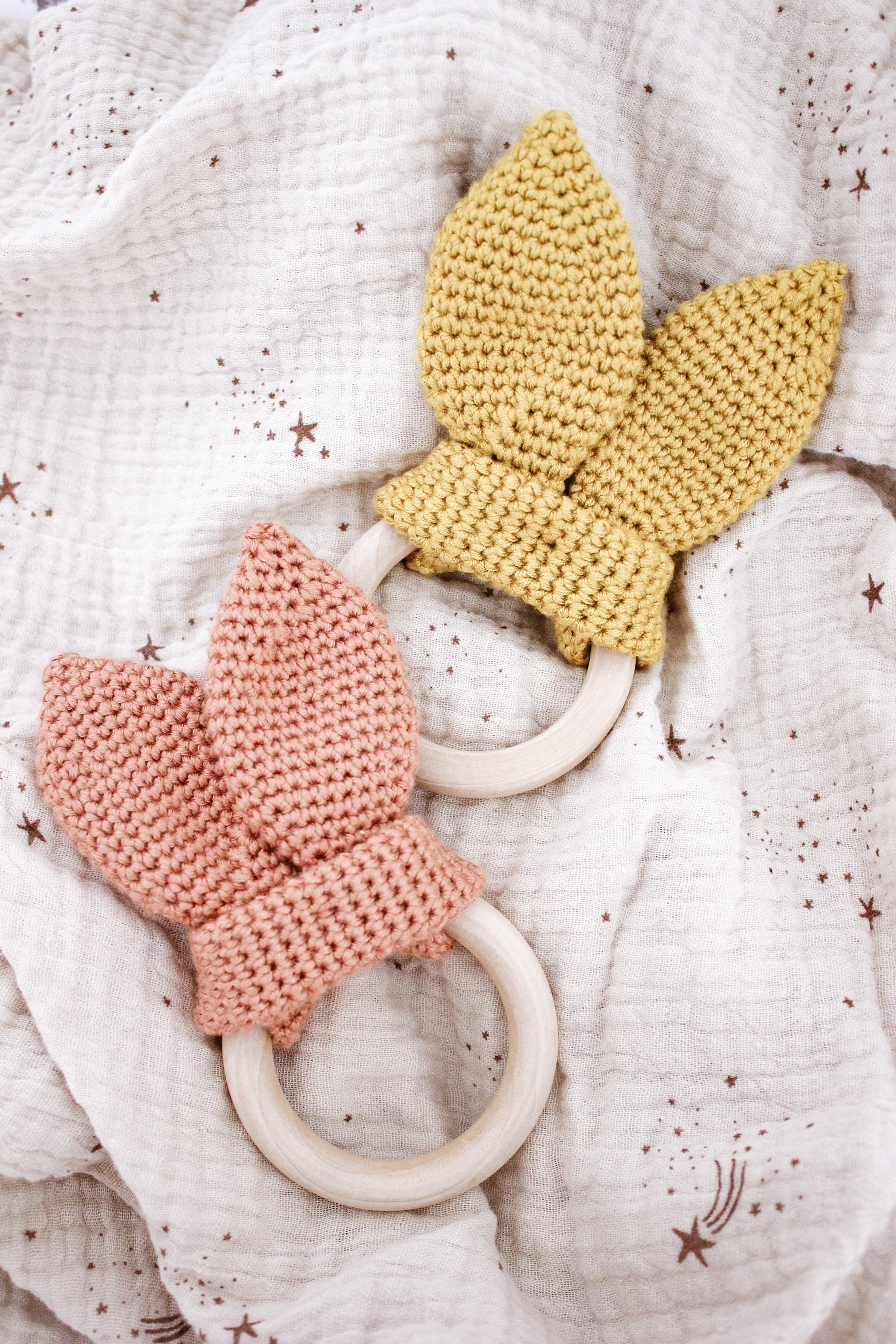 Crochet Pattern 5 Pack Crochet Wood Ring Toys Digital PDF - Etsy