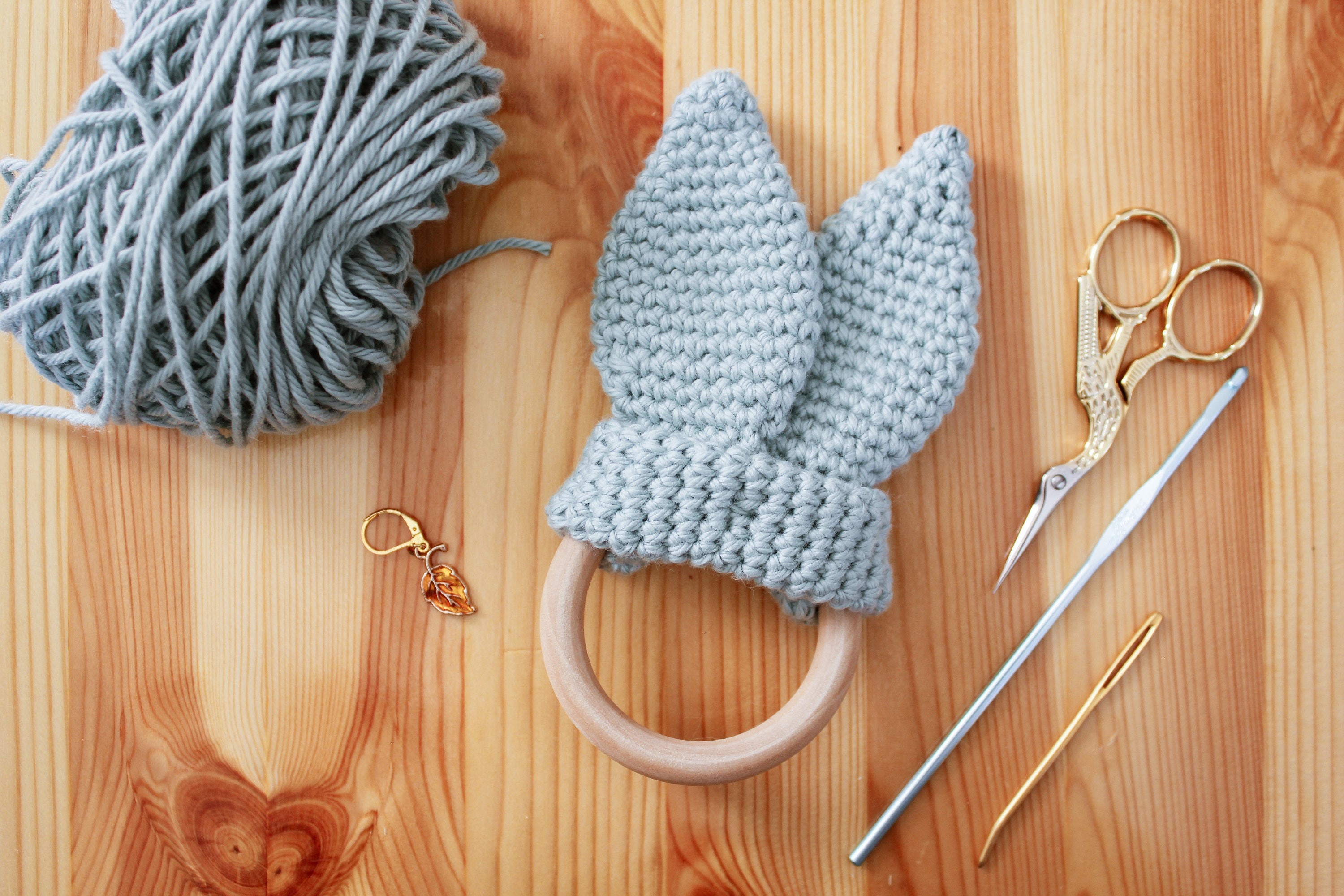 Crochet Pattern 5 Pack Crochet Wood Ring Toys Digital PDF - Etsy