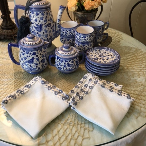 Porcelain Italian Tea Set - Etsy