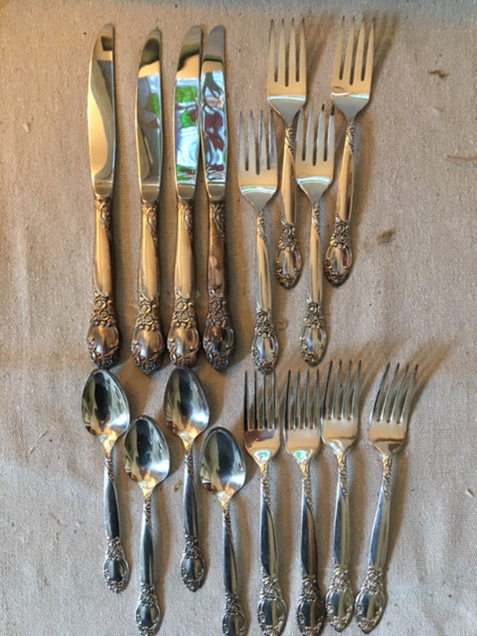 Vintage Community Silver Plate Silverware Set - Etsy