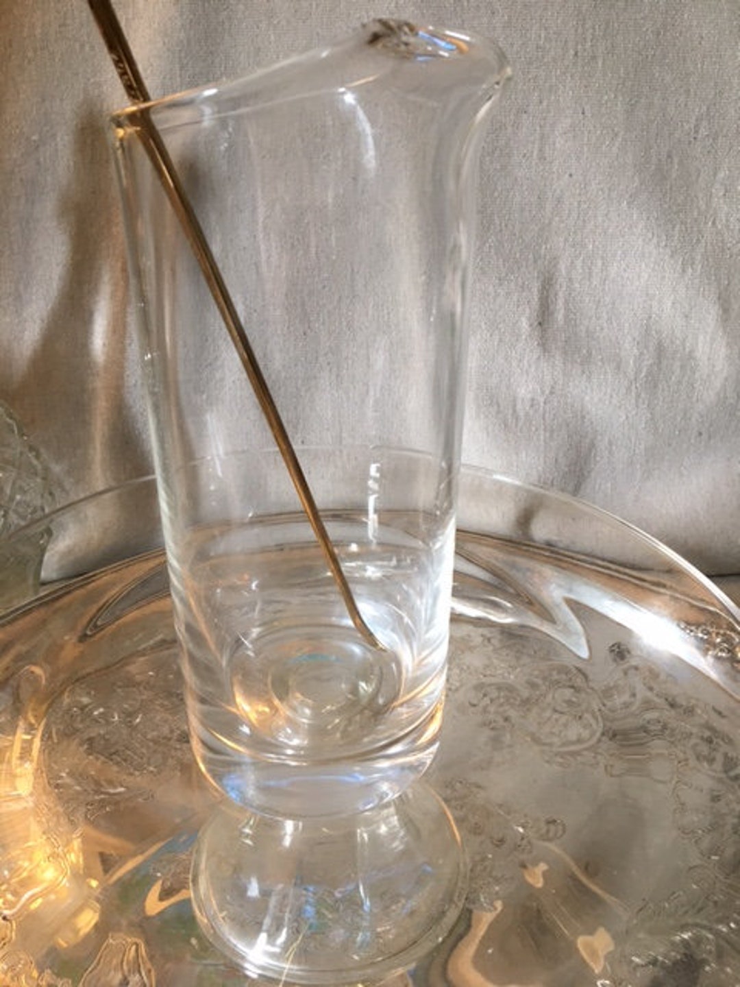 Mid Century Martini Pitcher With Spoon - Etsy