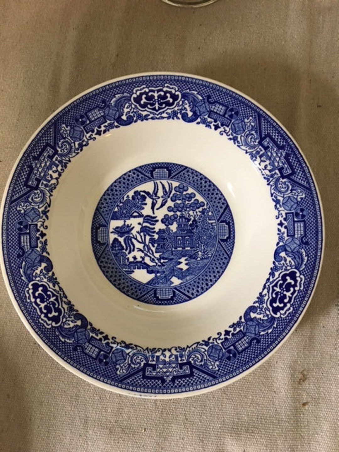 Royal China Blue Willow Ware Ironstone Vegetable Bowl - Etsy