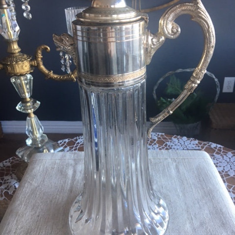 Vintage Wine Decanter - Etsy