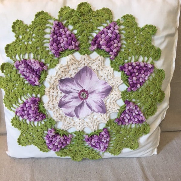 Doily Pillow - Etsy