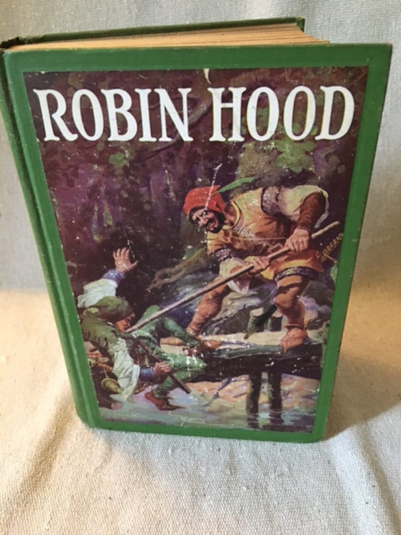 100 Year Old Robin Hood Book - Etsy