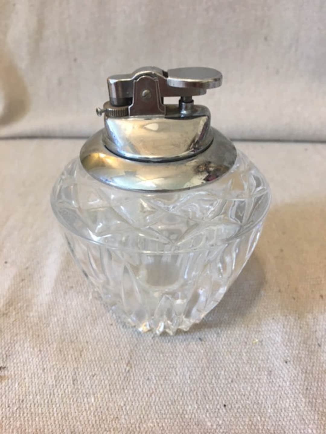 Mid Century Modern Crystal Cigarette Lighter - Etsy