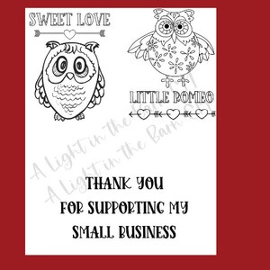 10 Owl Printable Valentines for Classroom Parties - Etsy