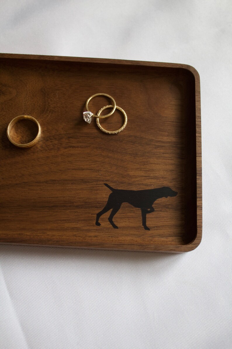German Shorthaired Pointer Catchall Tray, German Shorthair Tray, German ...