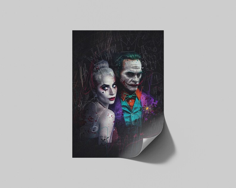 The Joker 2 Movie Wall Art Poster Print Joker Wall Art Poster - Etsy