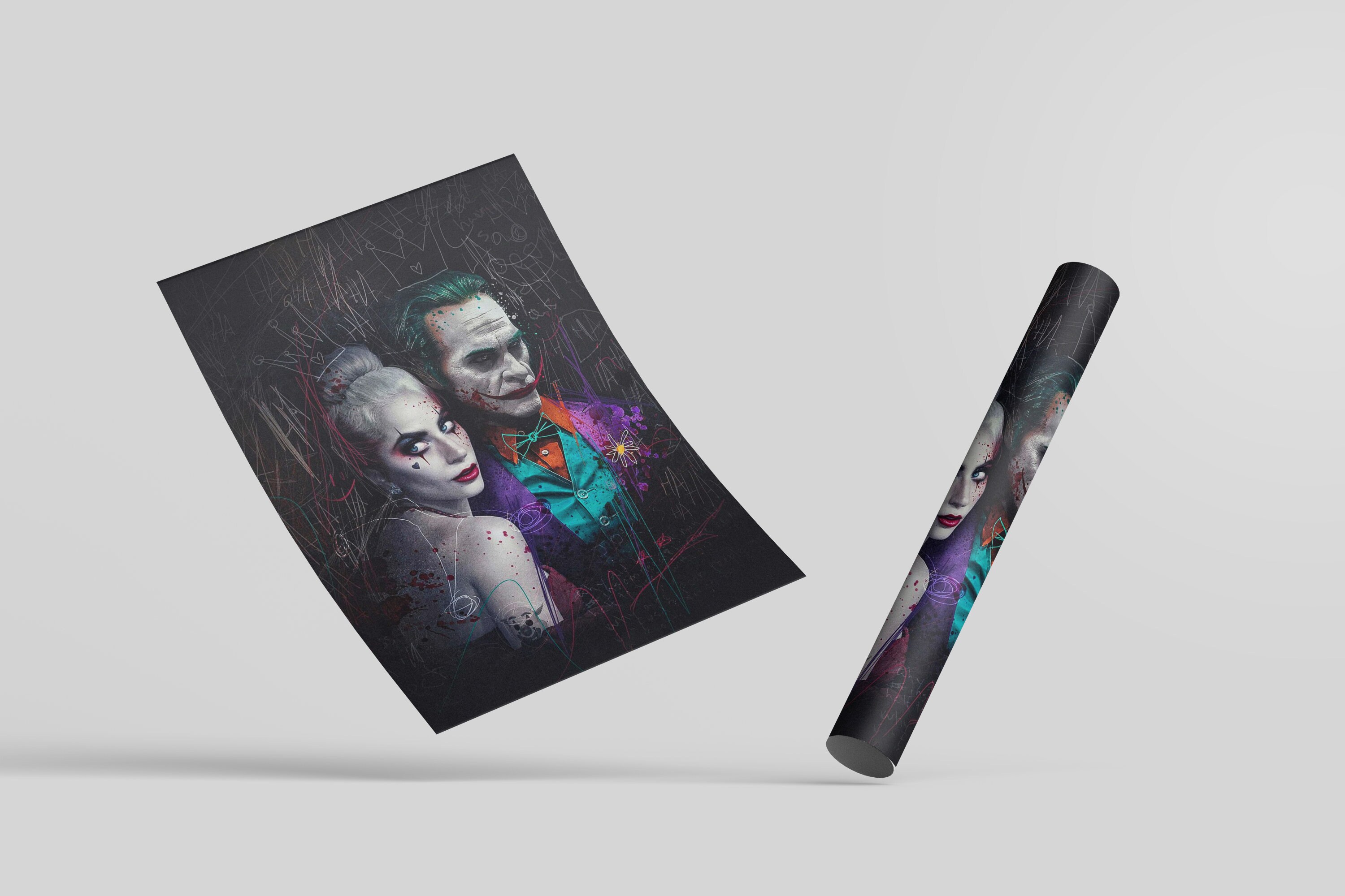 The Joker 2 Movie Wall Art Poster Print Joker Wall Art Poster - Etsy