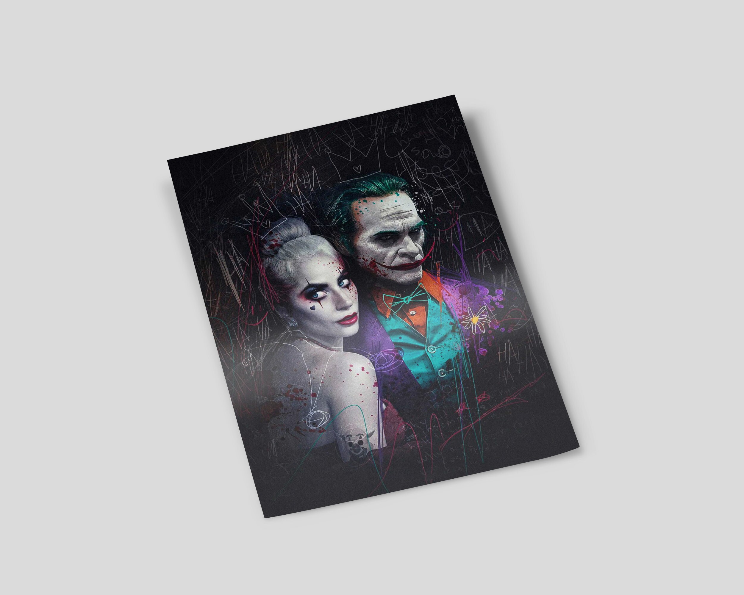 The Joker 2 Movie Wall Art Poster Print Joker Wall Art Poster - Etsy