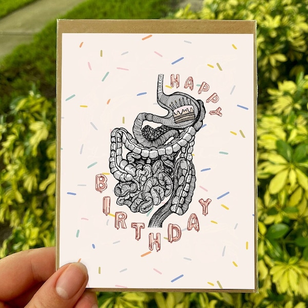 Hand Drawn Birthday - Etsy