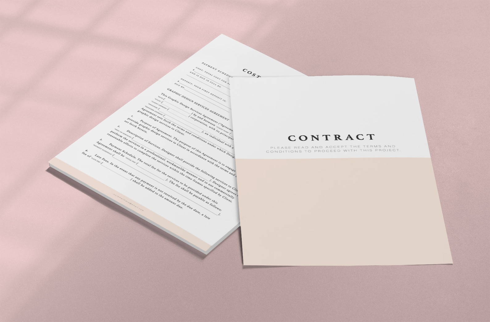 Contract for Graphic Design and Brand Development | Fillable PDF ...