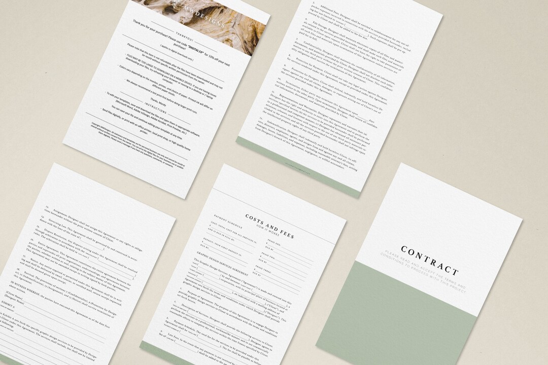 Contract for Graphic Design and Brand Development | Freelance Graphic ...
