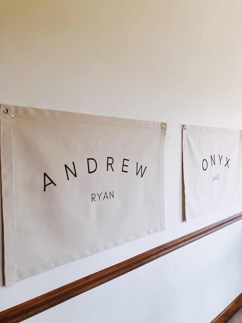 Custom Canvas Flag Banner - Etsy