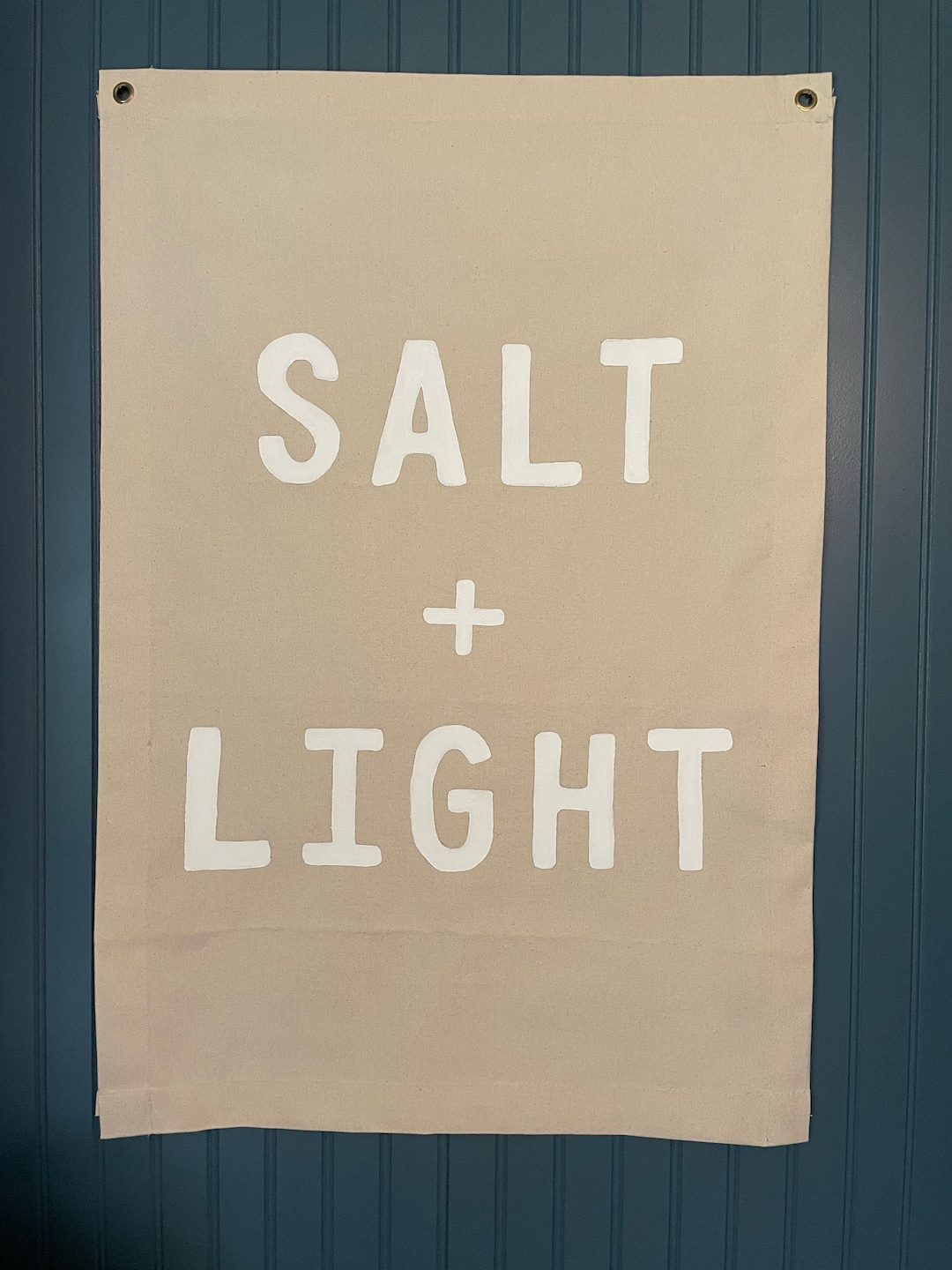 Salt and Light Flag Banner - Etsy