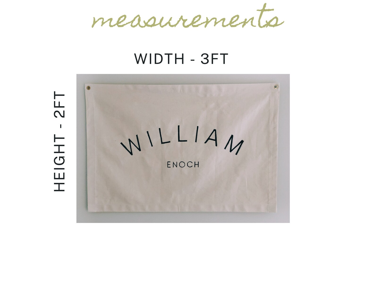 Custom Canvas Flag Banner - Etsy