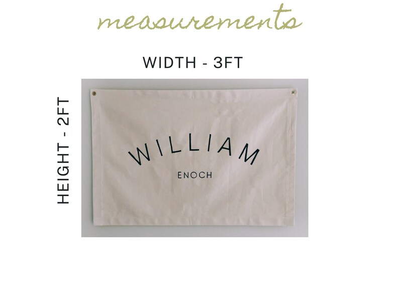 Custom Canvas Flag Banner - Etsy