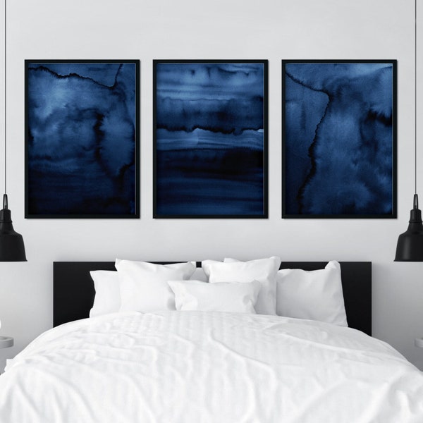 Blue Wall Decor - Etsy