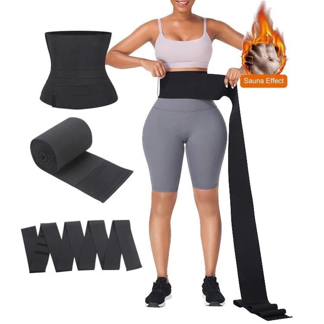 Elastic Belly Shaper Waist Trainer Bandage Tummy Wrap - Etsy
