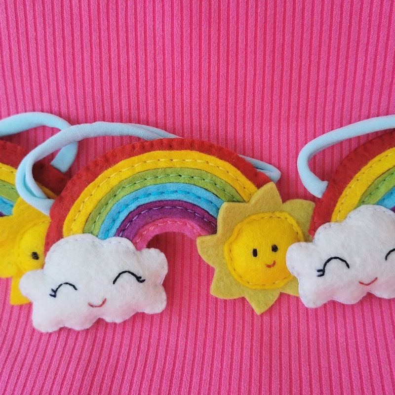 Rainbow Headdress - Etsy