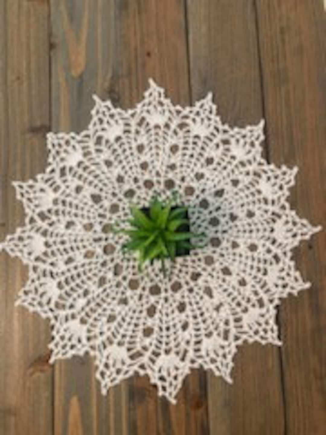 Handmade Spider Web Doily - Halloween Centerpiece - Etsy