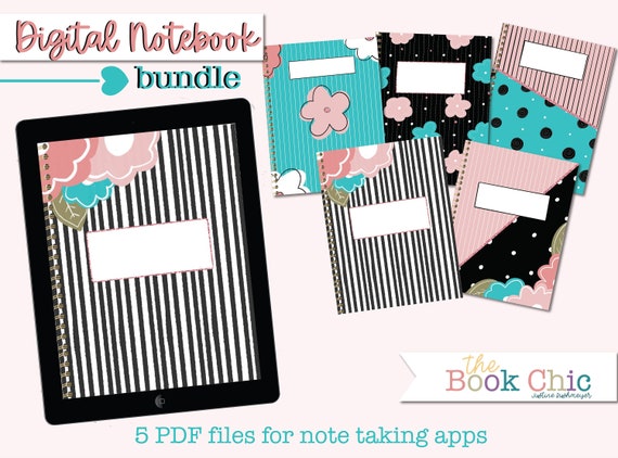 Goodnotes Notebook Bundle Digital Journal Digital Notebook - Etsy