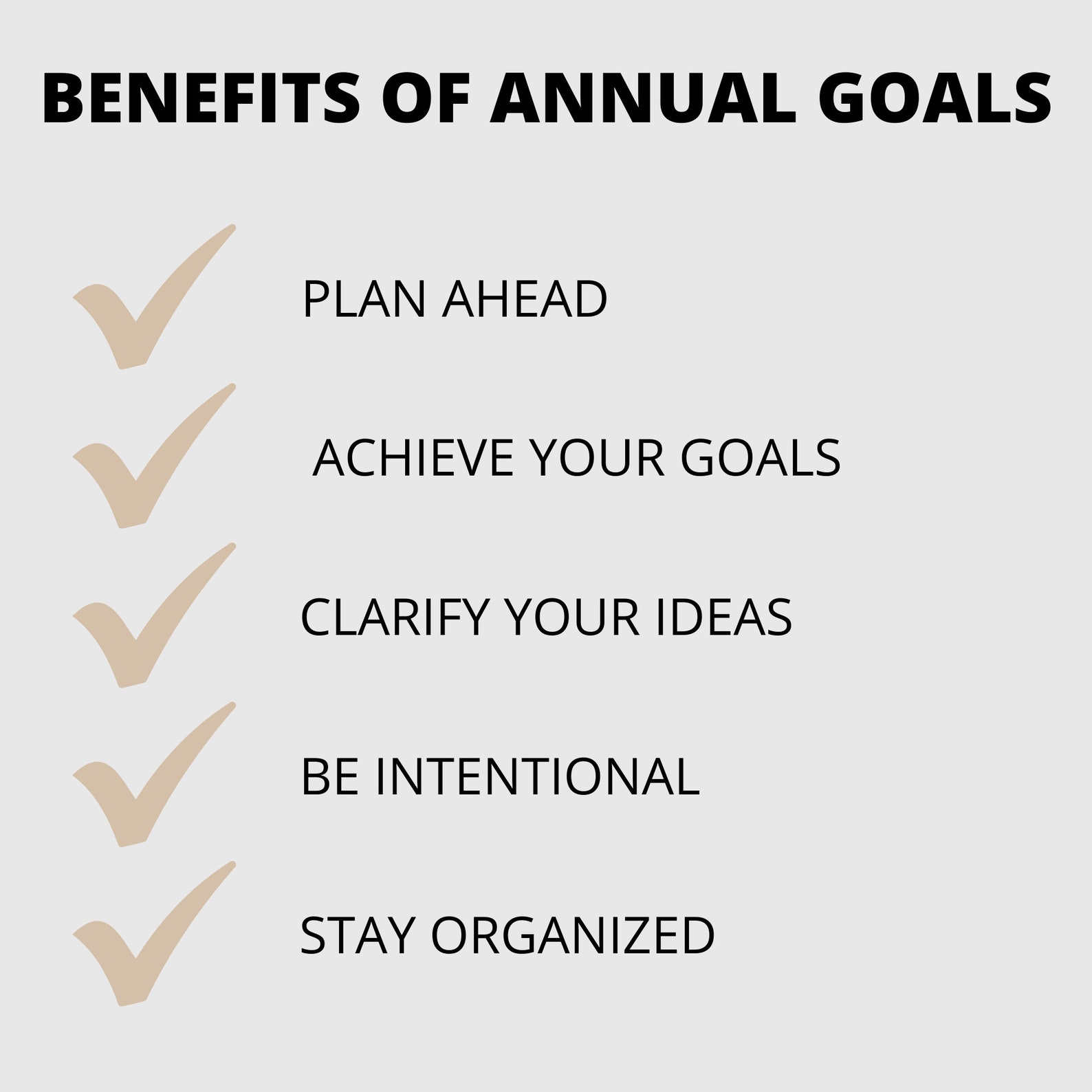 Annual Goal Printable in Color, Goal Planning Template, Smart Goal ...