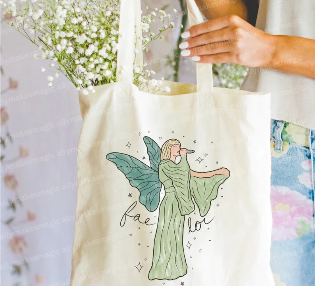 Fae-lor Tote | Fairy Aesthetic | Folklore | Evermore | Eras | Era Tee ...