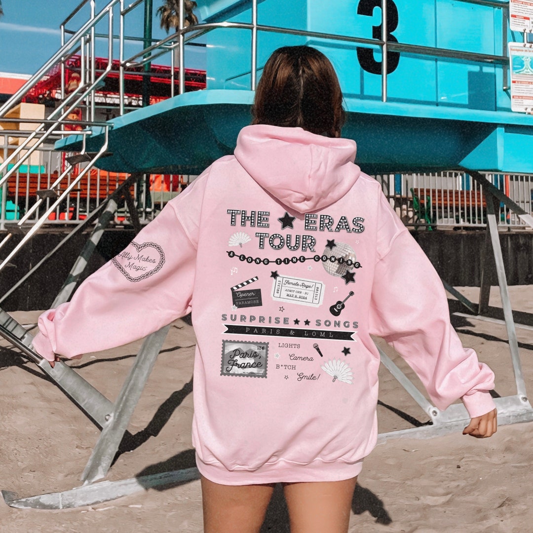 Paris Night 1 Hoodie (tortured) | Paris Eras | Tortured Poets | Female ...