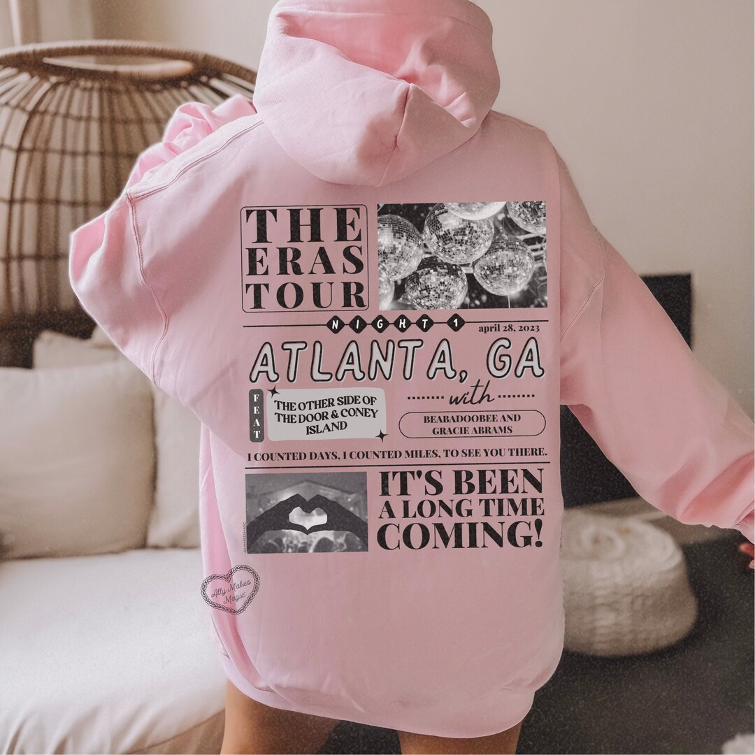 Atlanta Night 1 Hoodie | Tour | Female Rage | Merch | Eras | Mirrorball ...