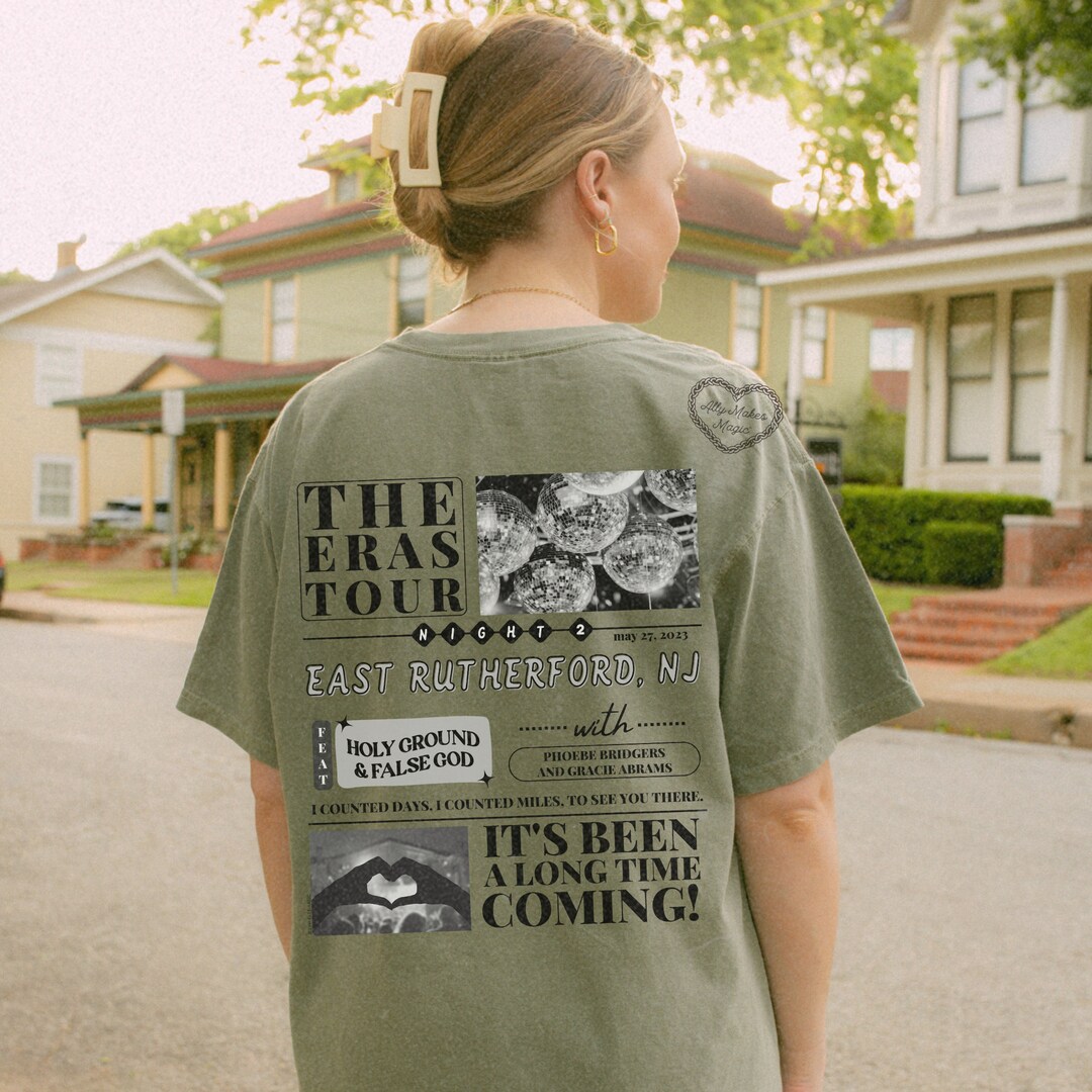 East Rutherford Night 2 Tee | Comfort Colors | Tour | Female Rage ...