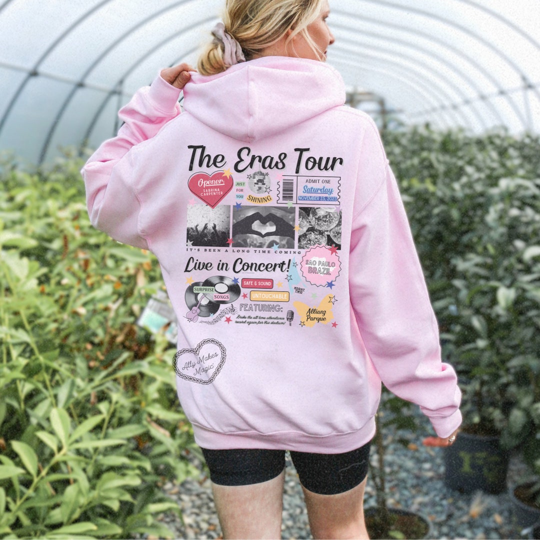 Sao Paulo Night 2 Retro Hoodie | Tour | Female Rage | Merch | Eras ...