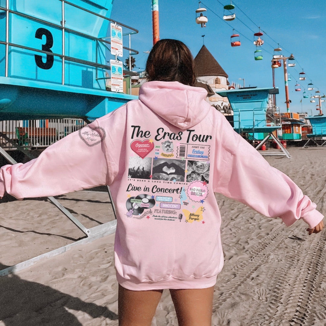 Sao Paulo Night 1 Retro Hoodie | Tour | Female Rage | Merch | Eras ...