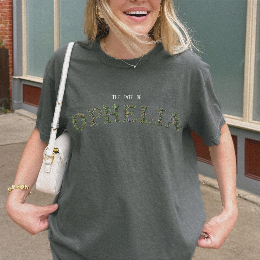 Ophelia Tee | the Fate of Tshirt | Ophelia Painting | Floral Vine ...