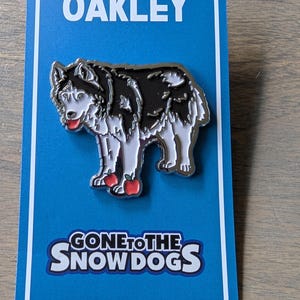 Siberian Husky Enamel Pin Set: Gone to the Snow Dogs (3 Pins) - Etsy