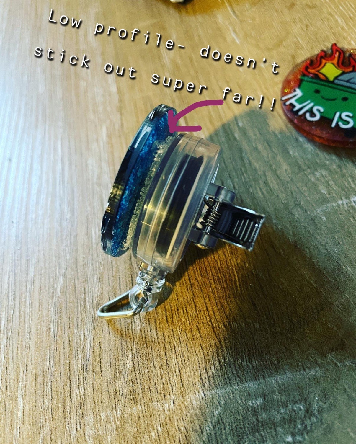 Im in Danger Simpsons Meme Inspired Badge Reel With Alligator - Etsy UK