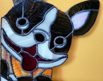 Stained Glass Terrier - Etsy