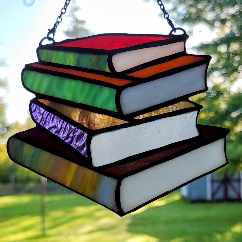 Stained Glass Book - Etsy