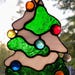 Christmas Tree Stained Glass Suncatcher - Etsy