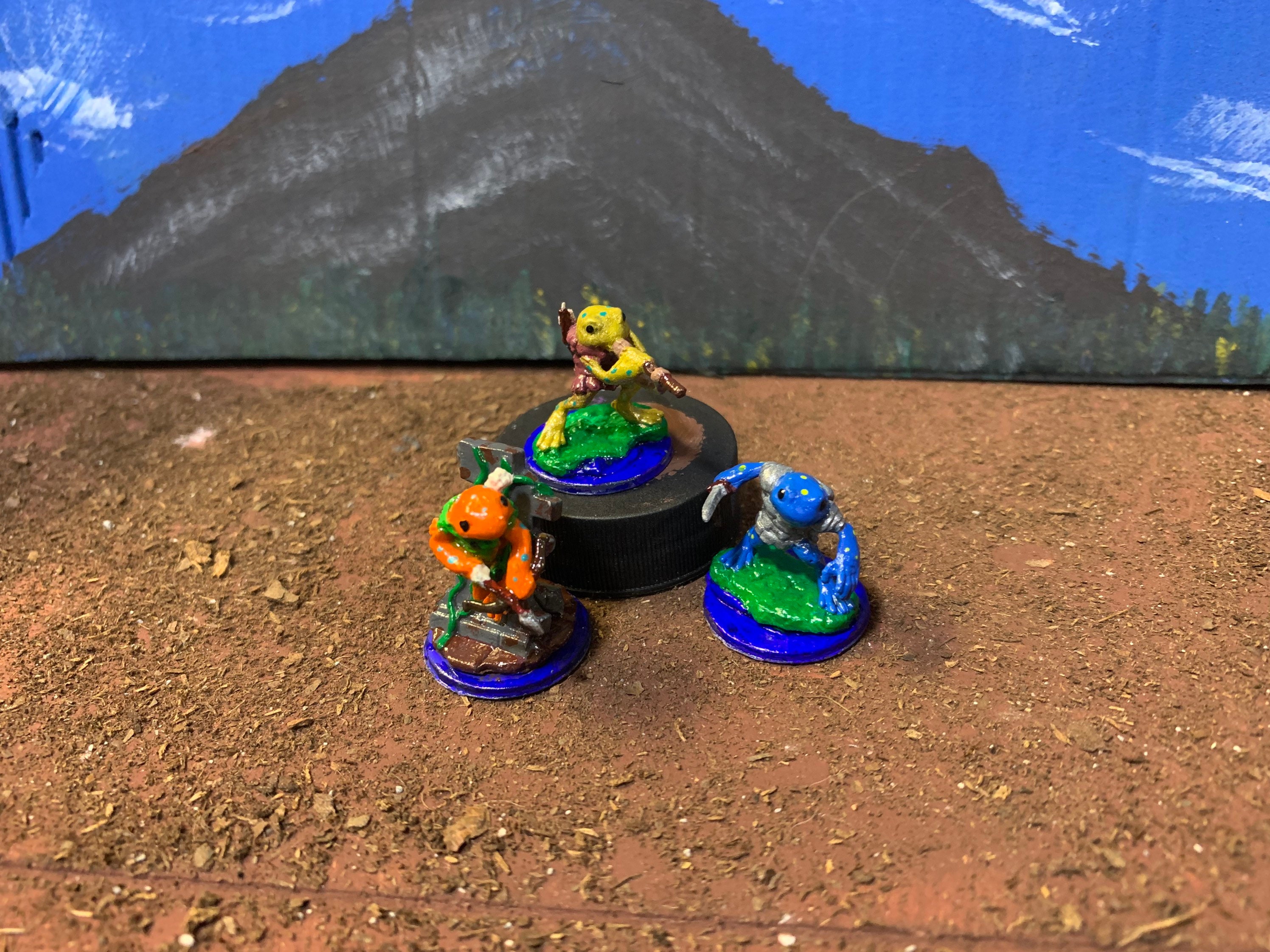 Grung DND Miniatures - Etsy