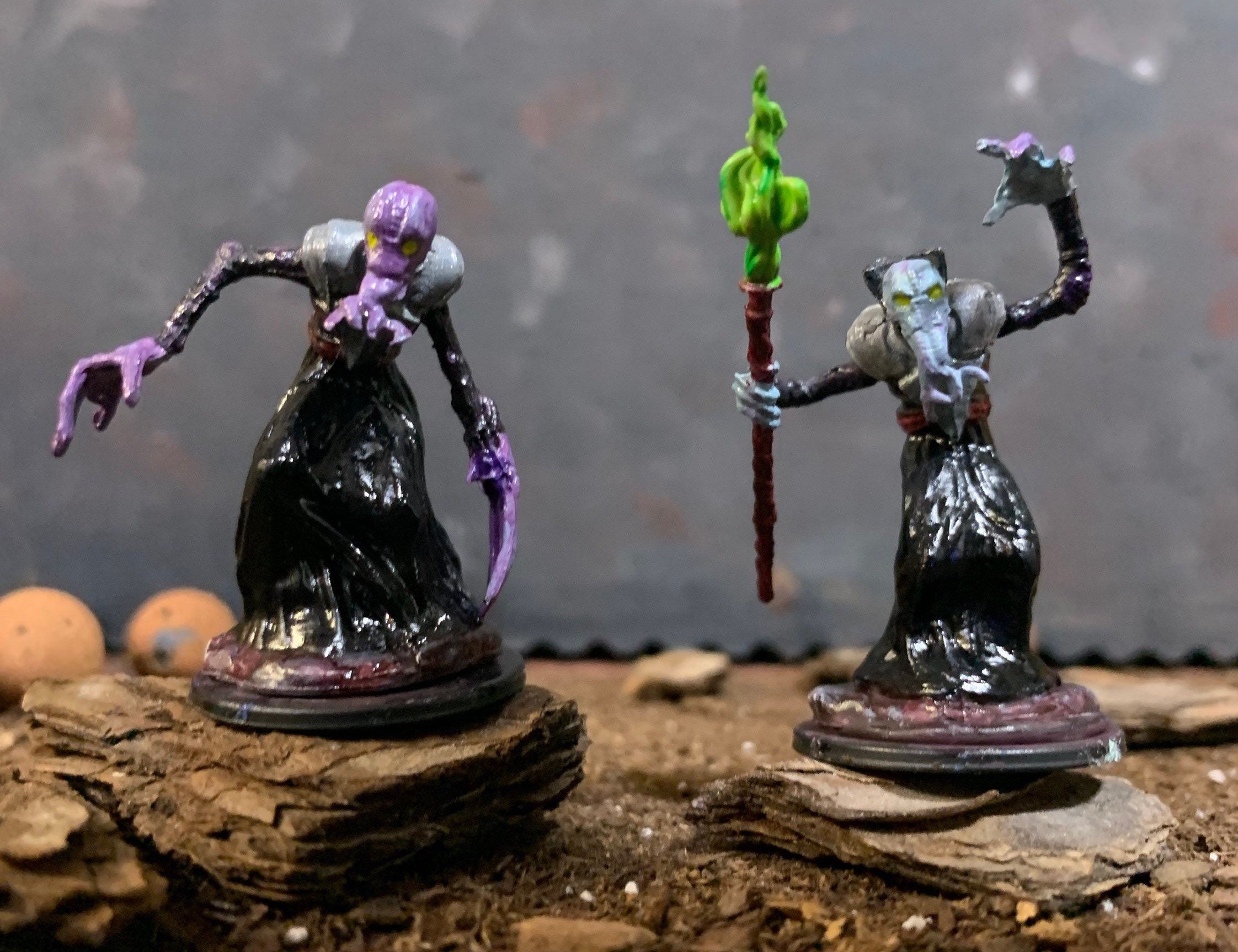 Mind Flayers-painted DND Miniatures - Etsy