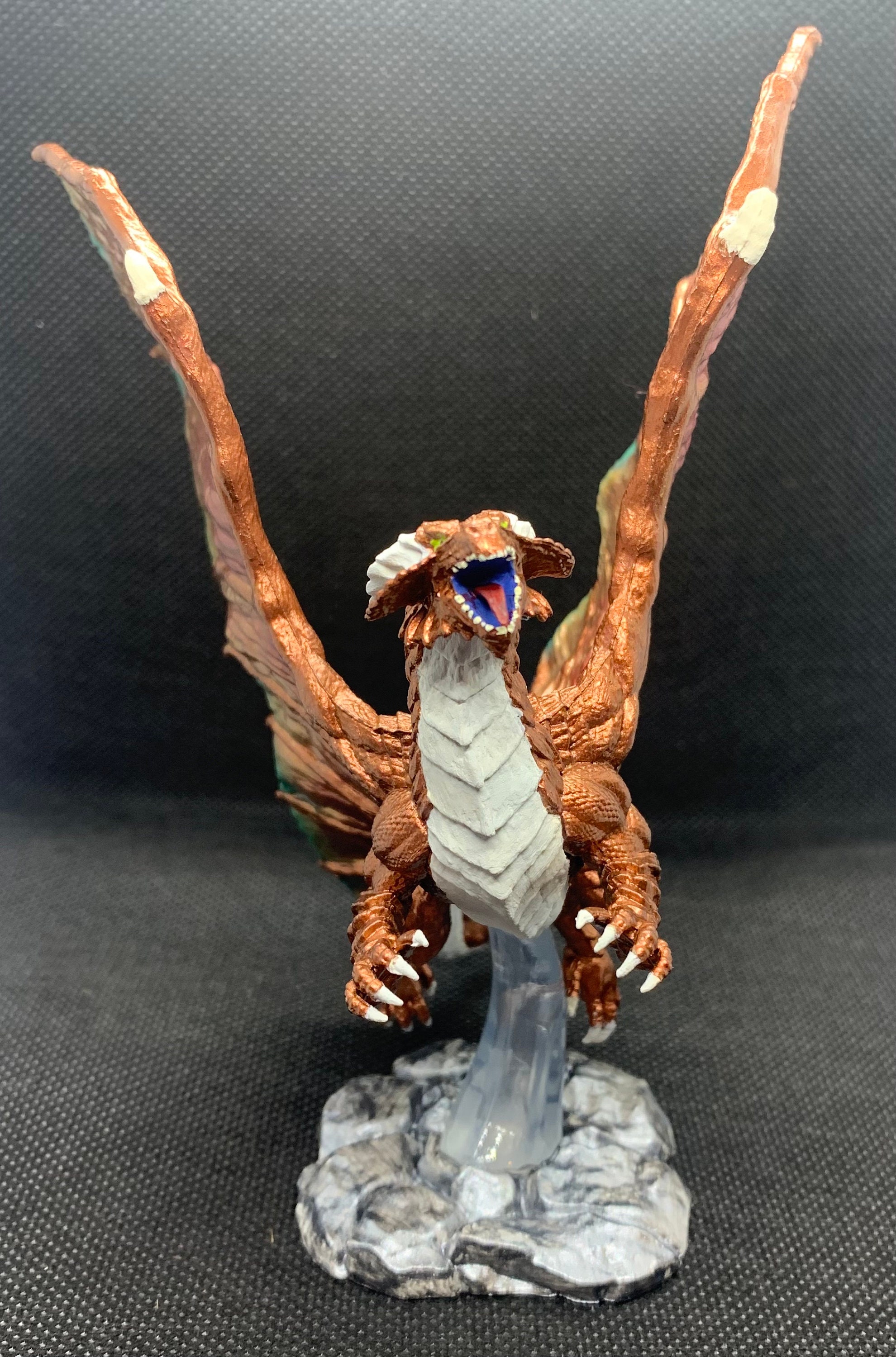 Copper Dragon Miniature--hand Painted - Etsy