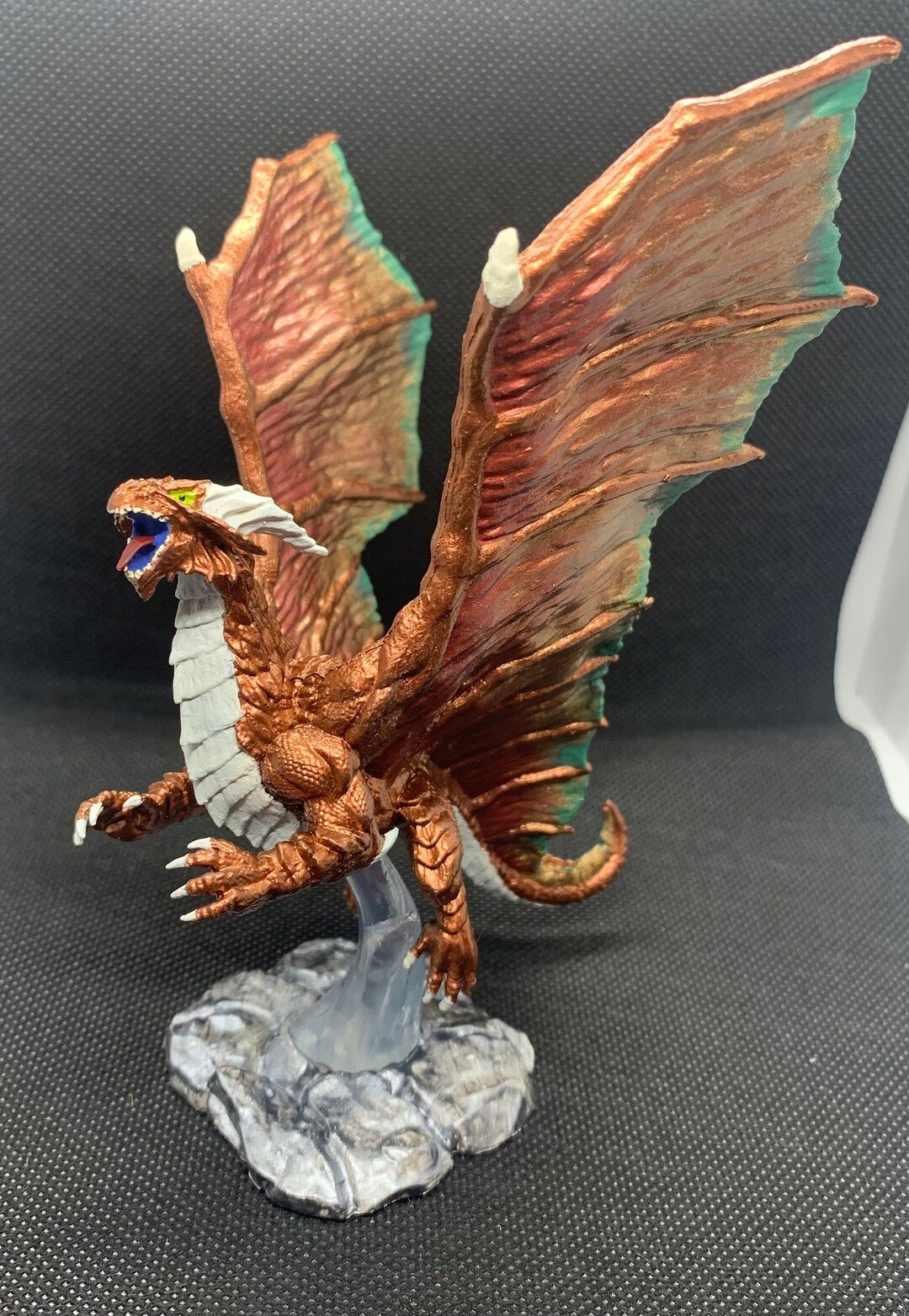 Copper Dragon Miniature--hand Painted - Etsy