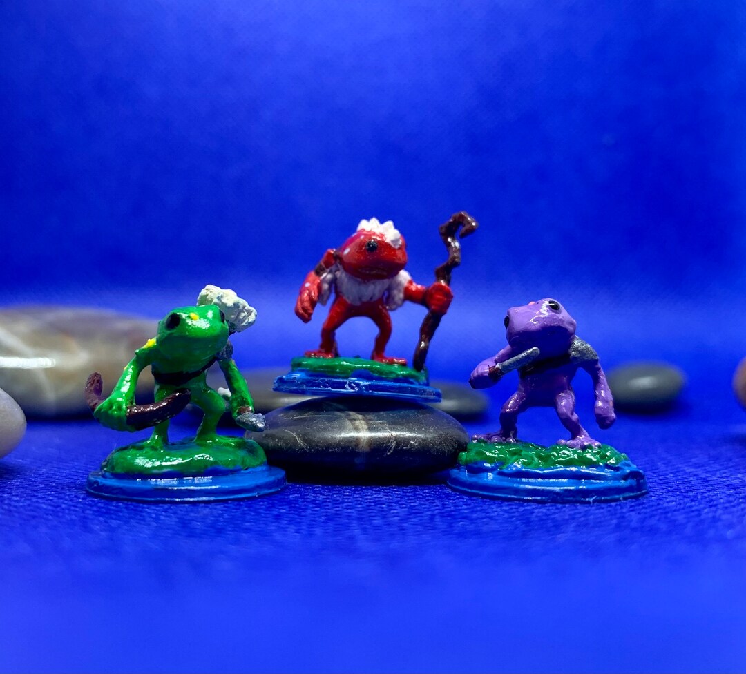 Grung-painted DND Miniatures - Etsy