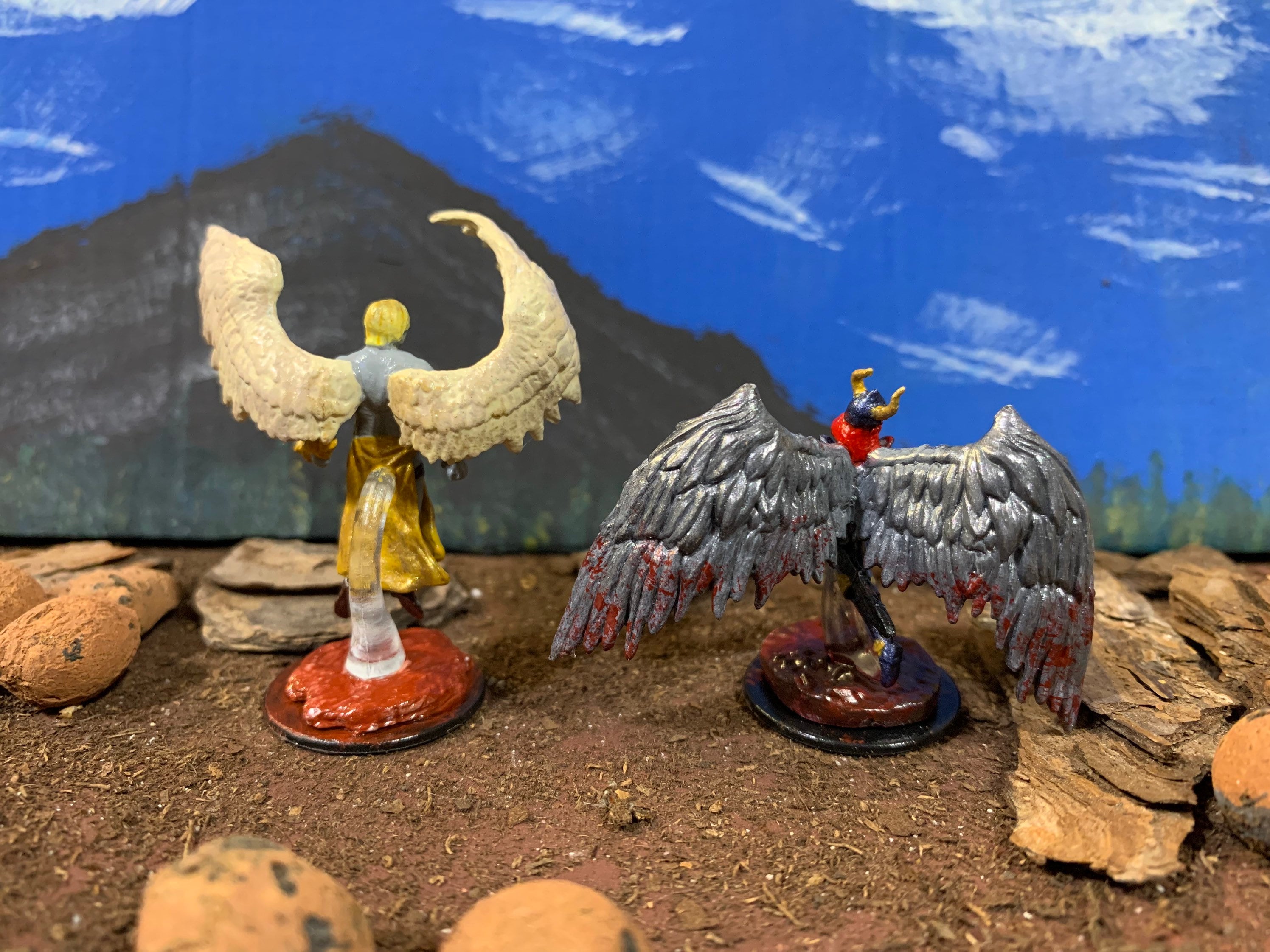 Deva and Erinyes DND Miniatures - Etsy