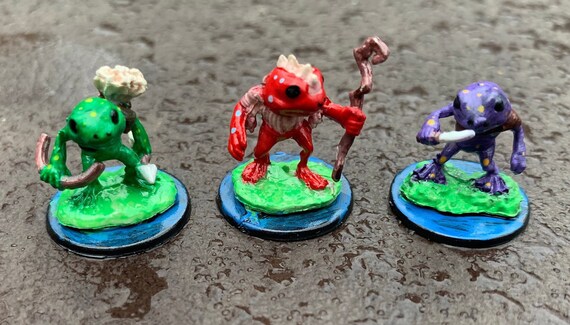 Grung-painted DND Miniatures | Etsy
