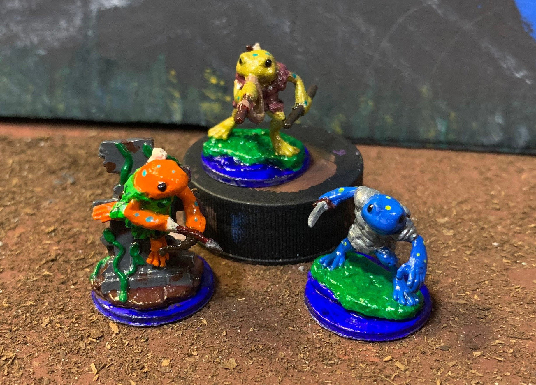 Grung DND Miniatures - Etsy