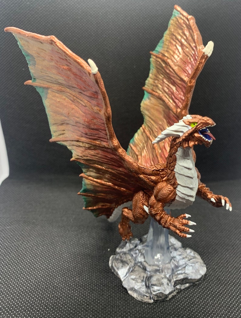Copper Dragon Miniature--hand Painted - Etsy