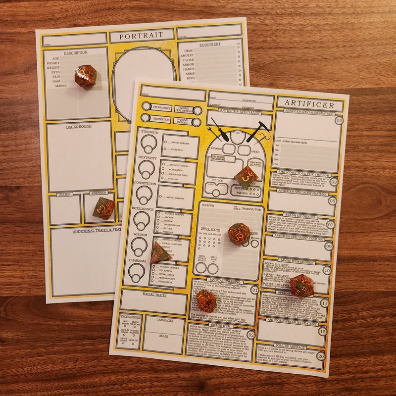 Dnd Character Artificer - Etsy UK